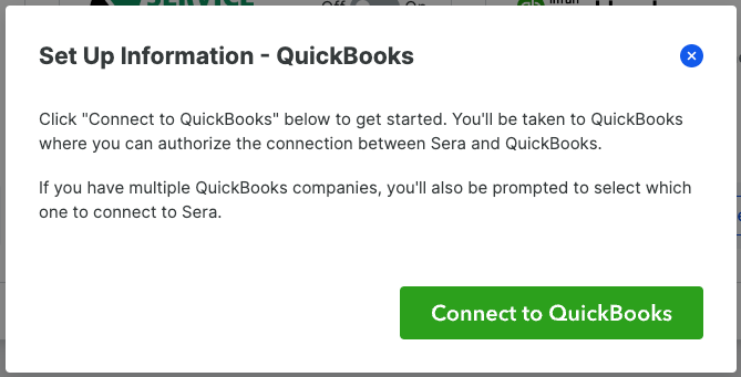 QuickBooks Online Integration